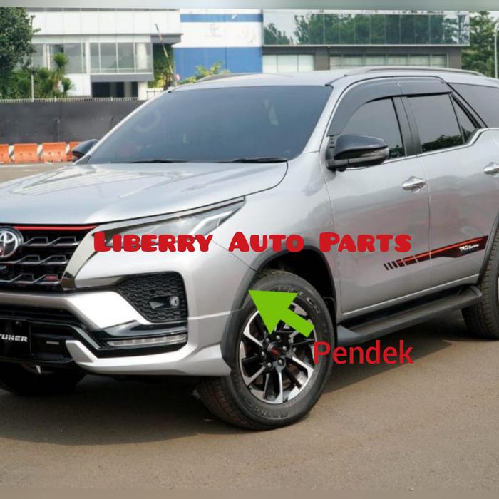 Jual EXTENSION Over FENDER Bemper BUMPER Depan FORTUNER 2021-2022 ...