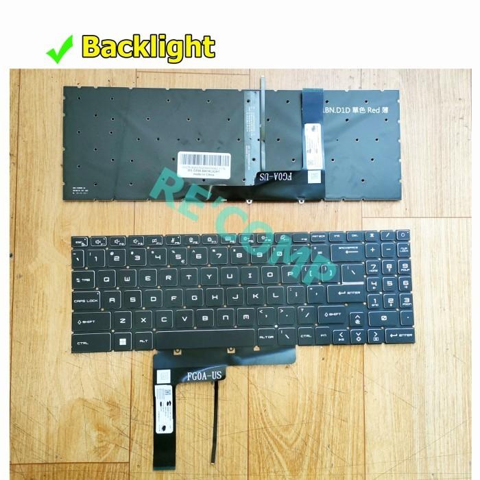 Jual Keyboard MSI Katana GF66 GF76 GL66 11UD GL76 Z16 MS-1582 Backlight ...