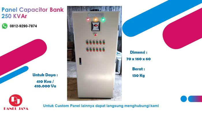 Jual Panel Kapasitor Bank 250 KVAr (12 Step) - Jakarta Barat - Panel Jaya Electric | Tokopedia