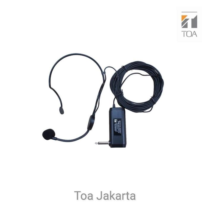 Jual Grosir Mic Kabel Headset TOA ZM 370 HS AS Original Toa Bando ...