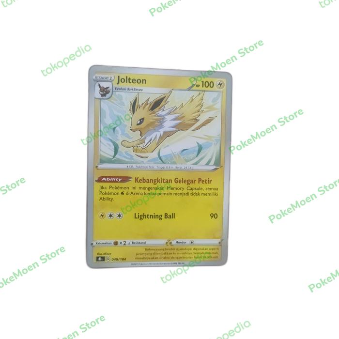 Jual Jolteon s8b - Pokemon TCG Indonesia - Kota Surabaya - PokeMoen Store | Tokopedia