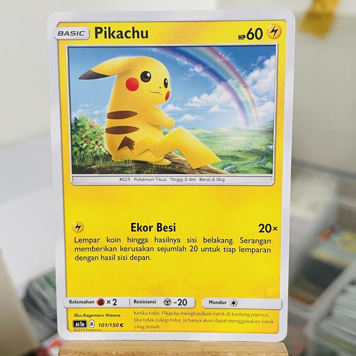 Jual Pikachu as1a 101/150 - Kartu Pokemon Indonesia TCG card - Kota Tangerang - Tokutoys | Tokopedia