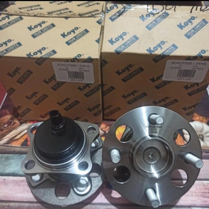 Jual nap roda belakang wheel hub bearing roda belakang new yaris vios ...