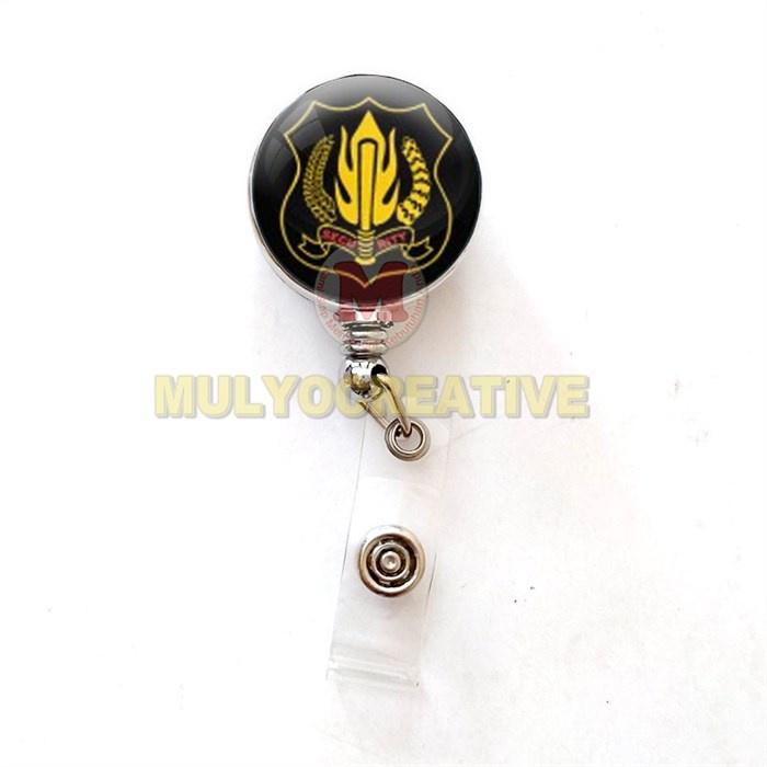 Jual ID Card Yoyo Satpam Security Pancasila Gantungan ID Card Holder ...