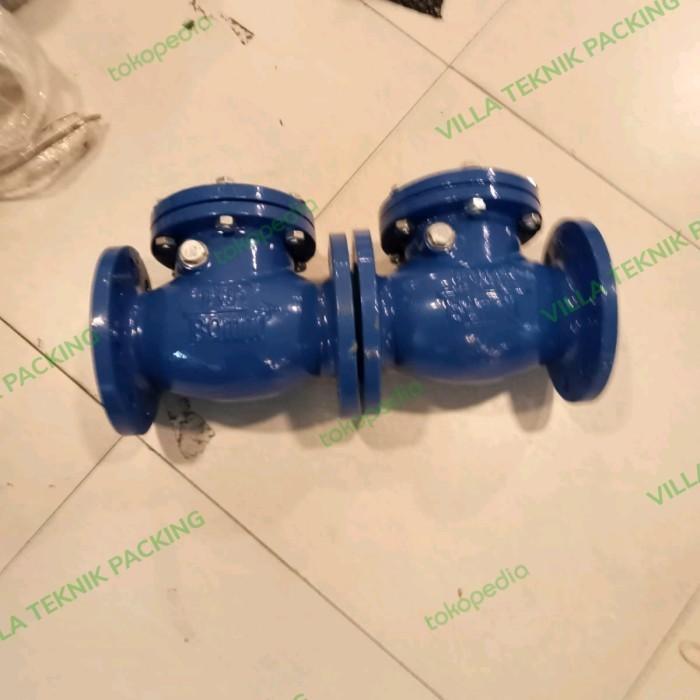 Jual Swing Check Cast iron Flange Jis 10K 4" inch - Jakarta Barat ...