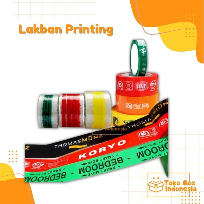Jual cetak lakban custom printing - Kab. Tangerang - Toko BoxBox ...