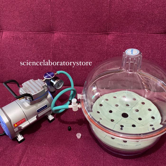 Jual Vacuum Desiccator With Plate Nalgene Plus Vacuum Pump Rocker 300 ...