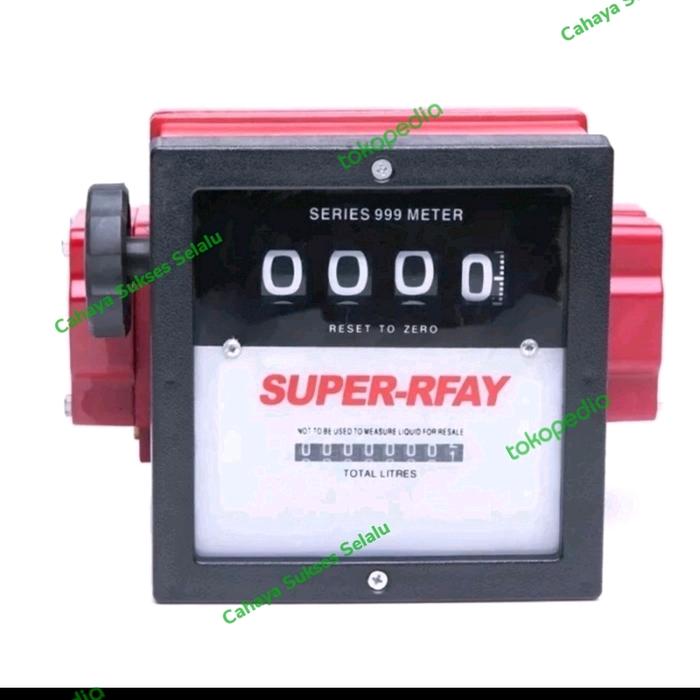 Jual Flow meter solar 2 Inch 4 digit Series 999 - meteran oil - Jakarta ...