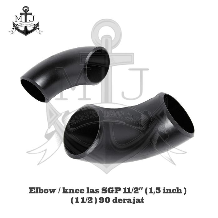 Jual Elbow / knee las SGP 11/2” ( 1,5 inch ) ( 1 1/2 ) 90 derajat ...