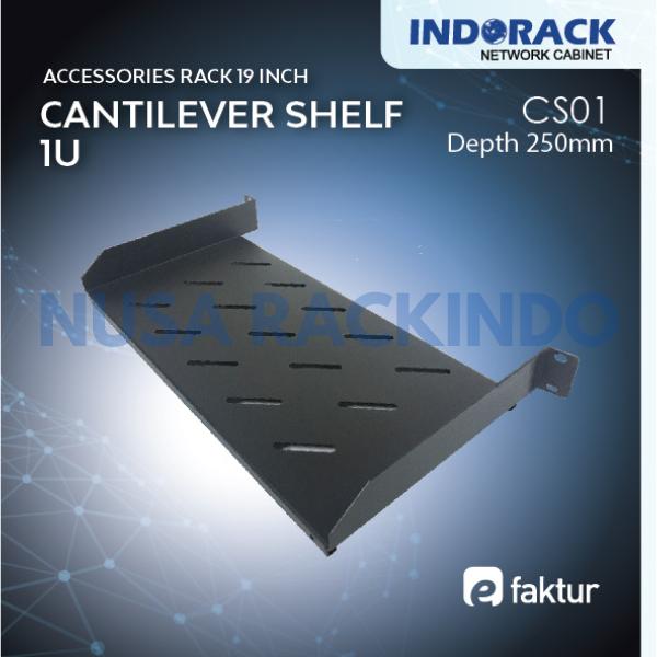 Jual Cs01 - Cantilever Shelf, 1u Depth 250mm 19 - Indorack Di Seller ...