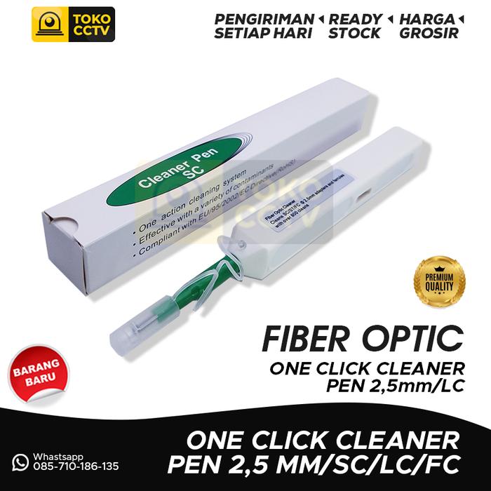Jual ONE CLICK CLEANER PEN FIBER OPTIC FOR 2.5MM SC - Jakarta Barat ...