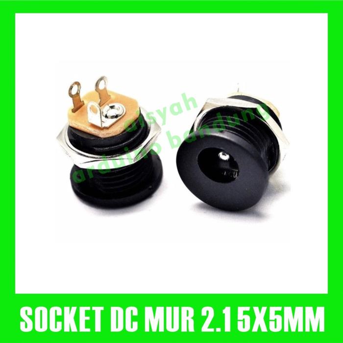 Promo DC-022 DC Power Supply Jack Socket Outlet Connector 5.5x2.1mm - Kota Bandung - aisyah ...