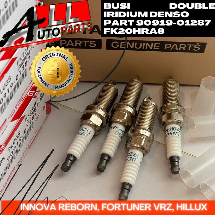 Jual Busi Double Iridium Mobil Toyota Innova Reborn Hilux Fortuner VRZ ...