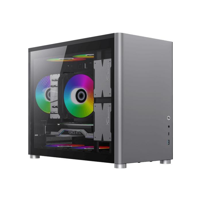 Jual PC Casing Gamemax Spark Hitam Grey Putih | CPU Case Gaming Micro ...