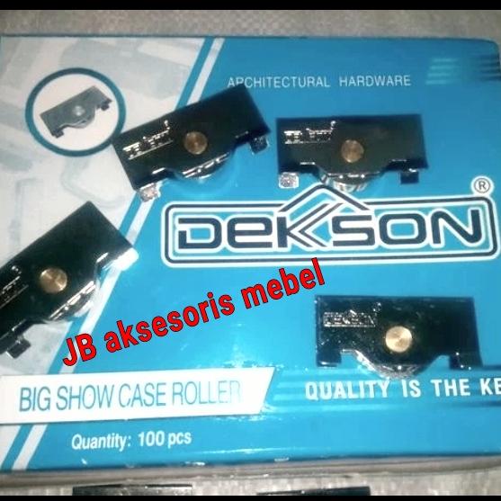 Jual RODA SHOWCASE BESAR isi 100pc DEKSON / ROLL ROLLER ETALASE LEMARI ...