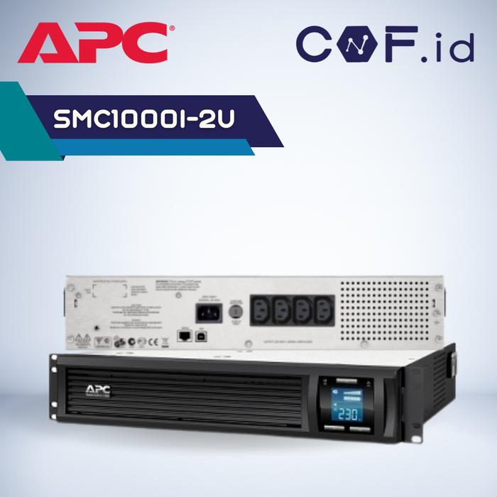 Jual APC Smart-UPS SMC1000I-2UC 1000VA LCD RM 2U 230V with Smart Connect - Kota Medan - CNF ID ...