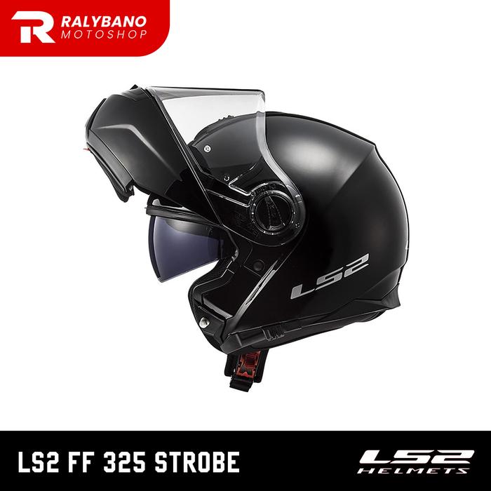 Jual Helm LS2 FF325 Strobe Black Modular - Kota Bandung - Ralybano Motoshop | Tokopedia