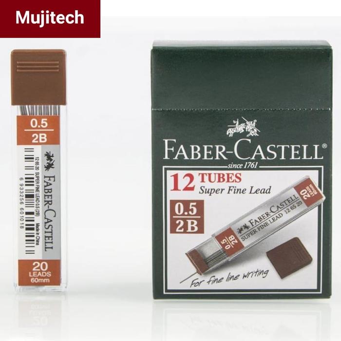 Jual PENCIL 2B PENSIL MEKANIK SHARK MECHANICAL 0.5mm FABER CASTELL ...