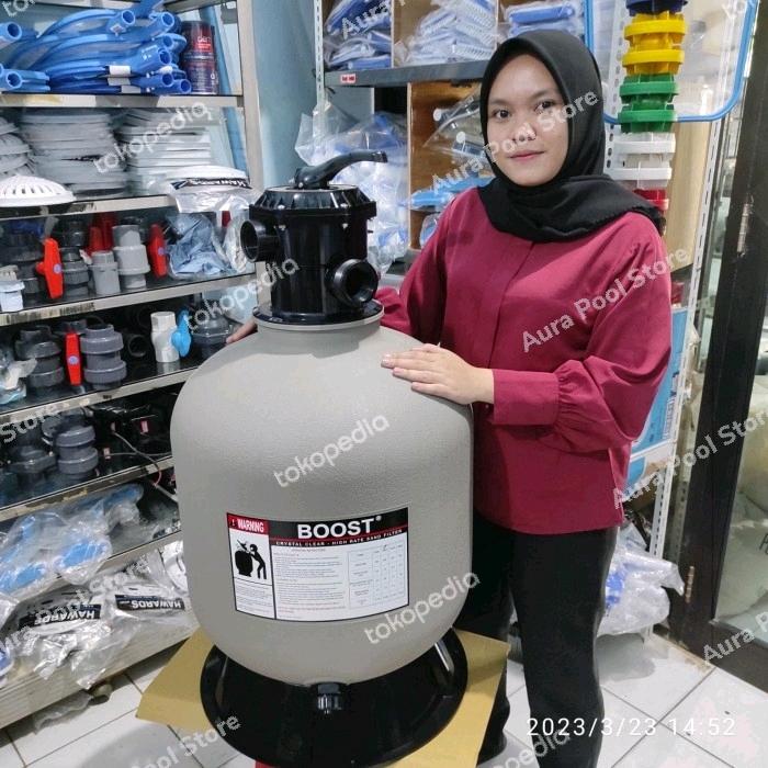 Jual Filter Kolam 1/2Hp Tipe 16in Merk Boost / Sand Filter Kolam Renang ...