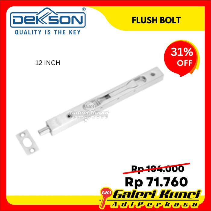 Jual Grendel Tanam Dekson Dekkson DKS FB 040 12 Inch SSS Flush Bolt - Kota Malang - Galeri Kunci ...