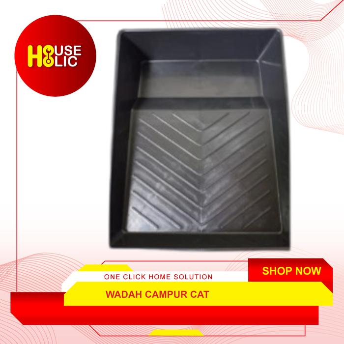 Jual Wadah Baskom Bak Baki Cat Kuas Roll Rol / Tempat Adukan Kotak Cat ...