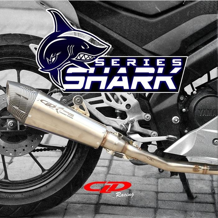 Jual Knalpot CLD Racing type Shark Series for Yamaha YZF R15 - Kota ...