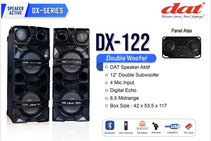 Jual SPEAKER DAT DX122 / SPEAKER AKTIF DAT DX 122 / DX-122 - Jakarta ...