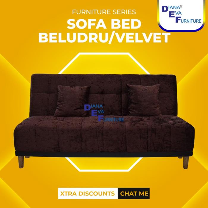 Jual Sofa Bed Beludru Diana Eva Furniture - Kota Tangerang Selatan ...
