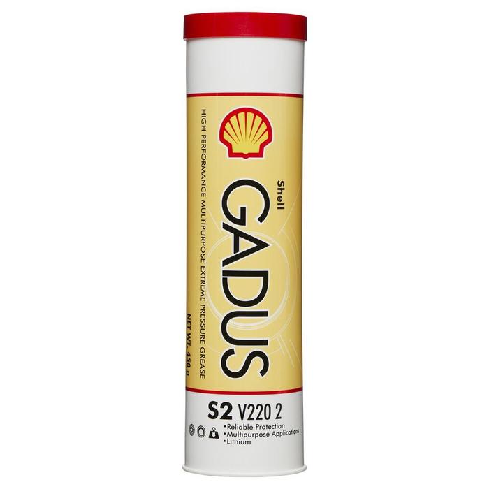 Jual SHELL GADUS S2 V220 2 (450G) Grease Cartridge - Shell Alvania EP 2 ...