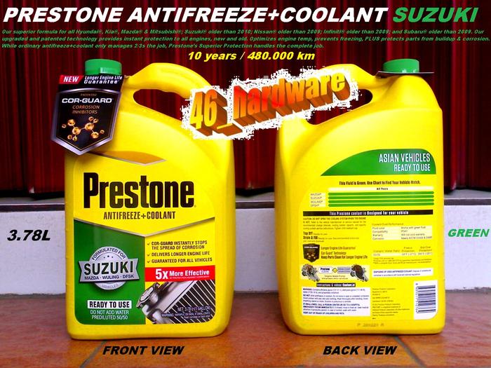 Jual Prestone Antifreeze + Coolant GREEN AIR RADIATOR SUZUKI MAZDA 3 ...