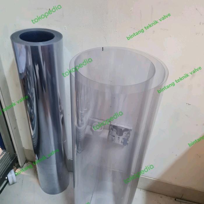 Jual plastik mika kaku bening 0,2MM x 70CM x 100CM / PVC mika bening 0.2MM - Jakarta Barat ...