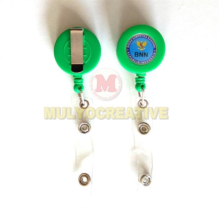 Jual ID Card Yoyo BNN Gantungan ID Card Holder Logo BNN - Putih (Putar ...