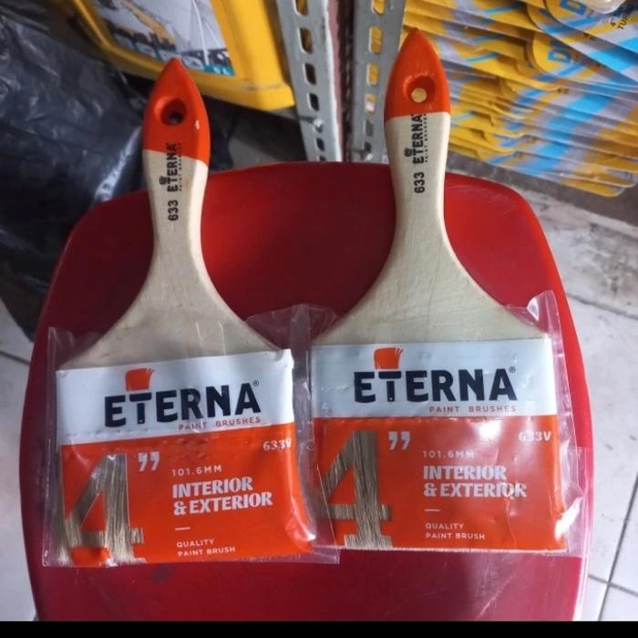 Jual Kuas Cat Tembok Kayu 4 Inci ETERNAL - Jakarta Timur ...