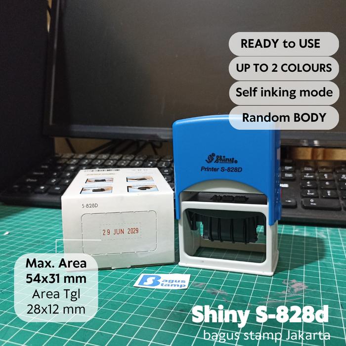 Jual Stempel Shiny S 828D Tanggal Otomatis Custom Text / Dater Otomatis ... Jual Stempel Shiny S 828D Tanggal Otomatis Custom Text / Dater Otomatis ...