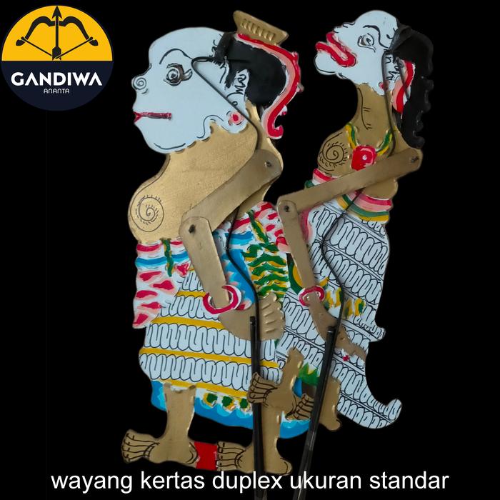 Jual wayang kulit limbuk cangik berbahan kertas karton duplex - Kab ...