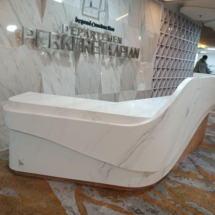 Jual Meja Reception Cuatome Solid Surface - Jakarta Selatan ...