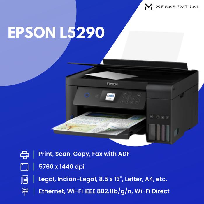 Jual Printer Epson EcoTank L5290 - WiFi All In One Ink Tank with ADF ...