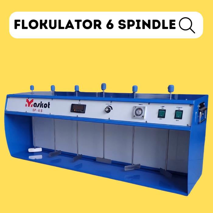 Jual Digital Flocculator Jar Test 6 Spindle | Flokulator - Kota ...