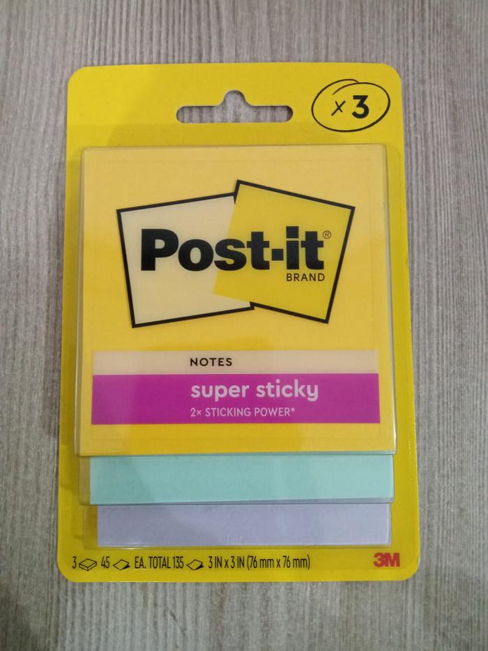 Jual STICKY NOTE POST IT SUPER STICKY 3321-SSSWT - Jakarta Barat ...