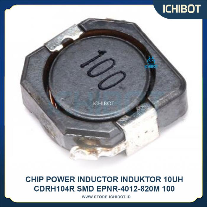 Jual Chip Power Inductor Induktor 10uH CDRH104R SMD Epnr-4012-820m 100 ...