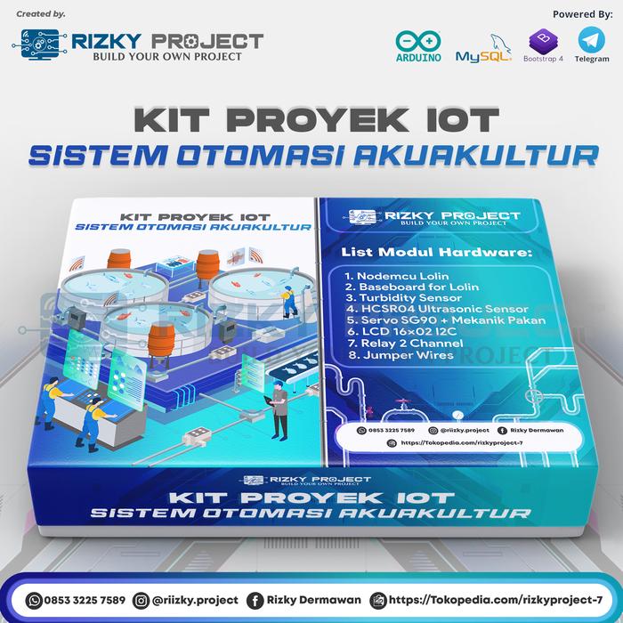 Jual Kit Proyek IoT: Sistem Otomasi Akuakultur - Kota Makassar ...