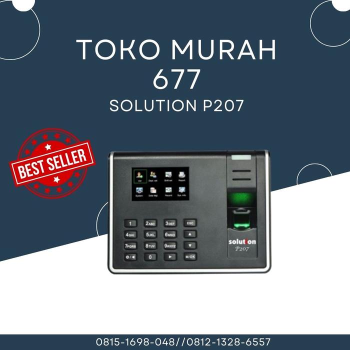 Jual mesin absensi solution p207 - Jakarta Barat - toko murah 677 ...