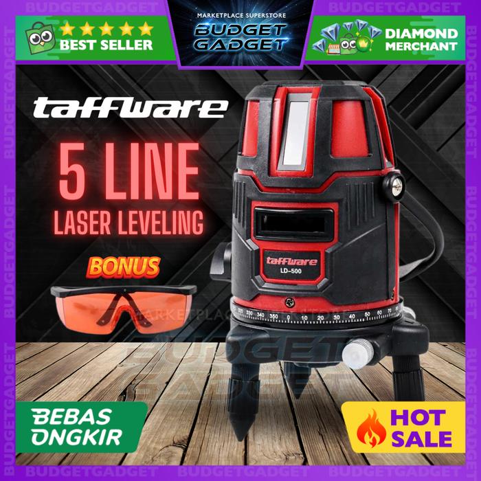 Jual Taffware HILDA Mesin Self Leveling Laser Level 4D 3D 16 Line with ...