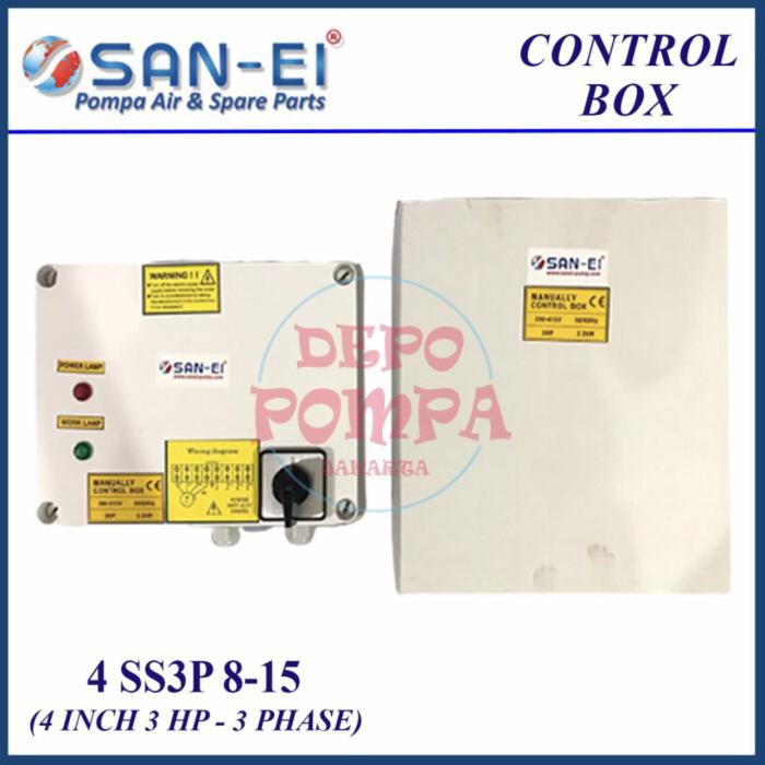 Jual Control Box Pompa Air Satelit SAN EI 4 INCH 3 HP - 3 PHASE - Jakarta Barat - Depo Pompa ...