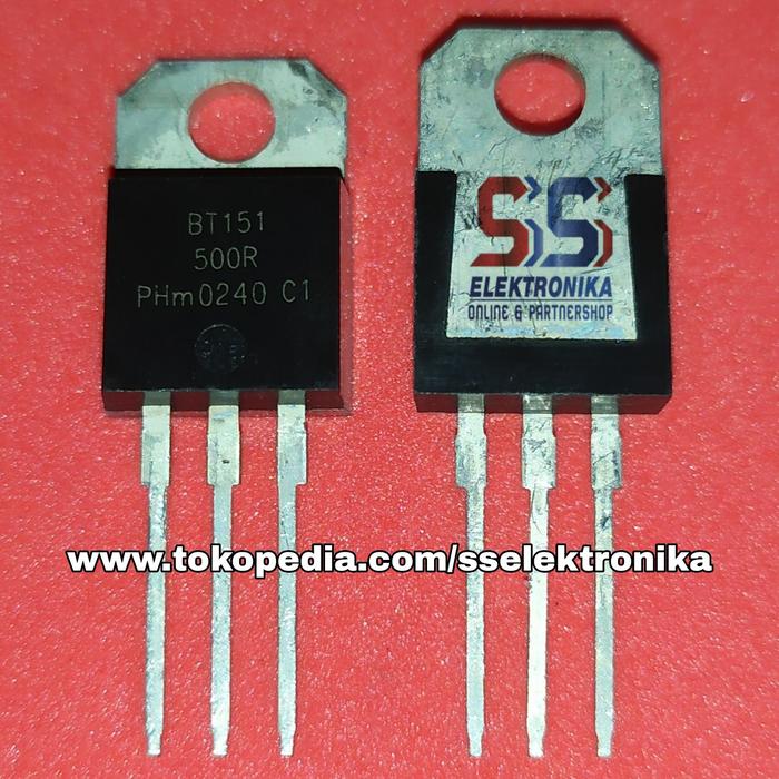 Jual TRIAC Transistor BT151 TO-220 12A 500V BT 151 500R - Kota Surabaya - SS ELEKTRONIKA | Tokopedia