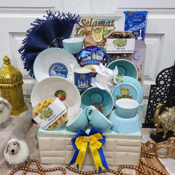 Jual Paket Dekorasi Lebaran Idul Fitri Hampers Parcel Hadiah Kue Kering ...