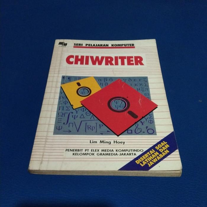 Jual BUKU CHIWRITER SERI PELAJARAN KOMPUTER - Kota Tangerang Selatan ...