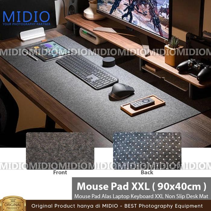 Jual Mouse Pad Alas Laptop Keyboard XXL Non Slip Desk Mat 90x40 cm ...