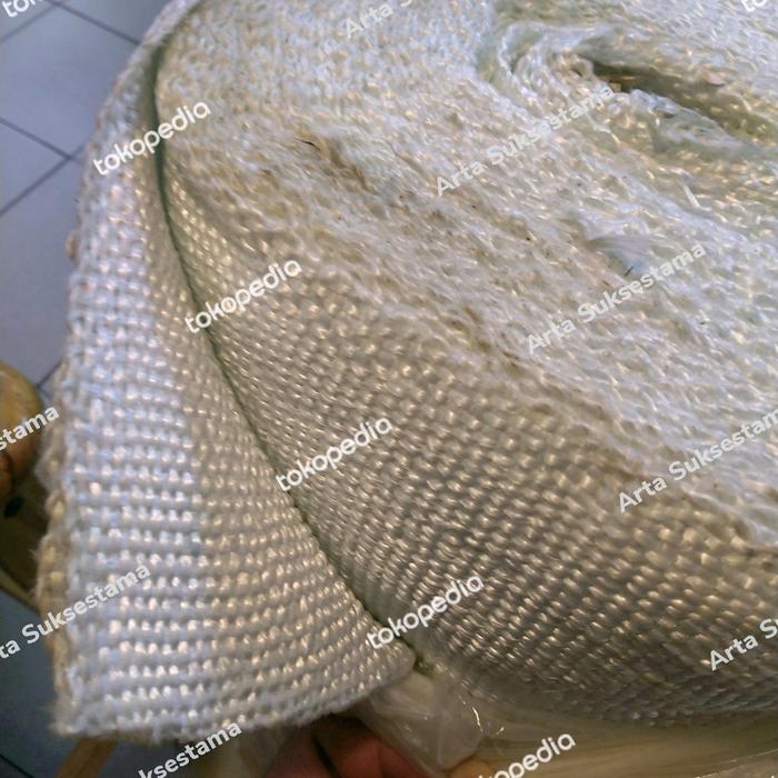 Jual Fiber glass cloth 1,5mm x 1M x 30M per roll / Kain fiberglass ...