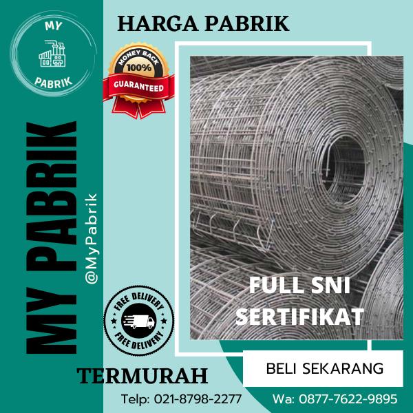 Jual BESI WIREMESH M6 6MM WIRE MESH M 6 MM ROLL REAL FULL SNI ...